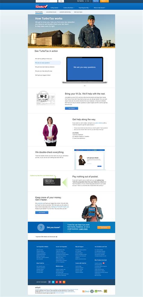 Turbotax How It Works Page Matt Devaney