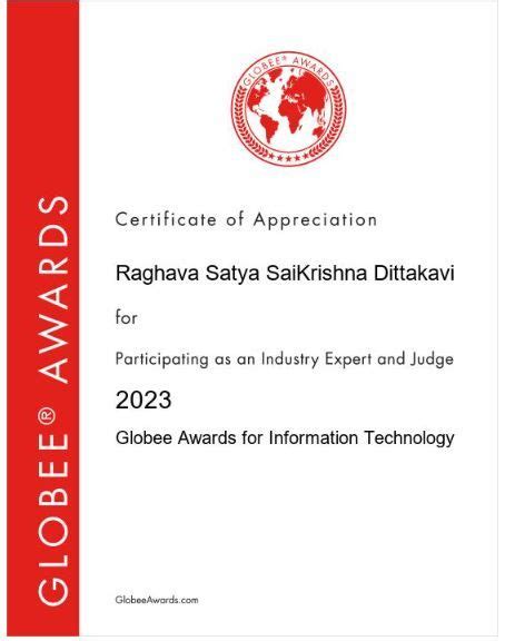 Raghava Dittakavi On Linkedin Informationtechnology Globee