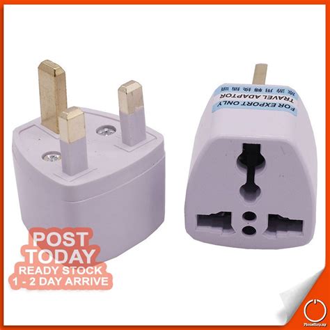 𝟯 𝗣𝗜𝗡 Universal Adapter Travel Adapter China Converter Uk Plug To Eu