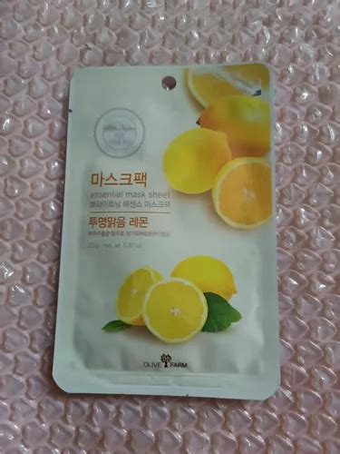 Mascarilla Facial Coreanas Naranja Mercadolibre