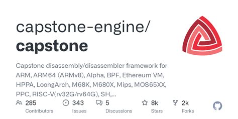 Github Capstone Enginecapstone Capstone Disassemblydisassembler Framework For Arm Arm64