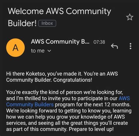 Koketso Kapfresh Motseothata On Linkedin Aws Amazon