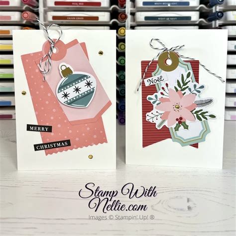 Festive Tags Kit With Some Alternatives Stamp With Nellie