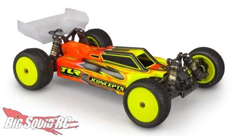 JConcepts F2 Clear Race Body For The TLR 22X 4 Big Squid RC RC Car And Truck News Reviews