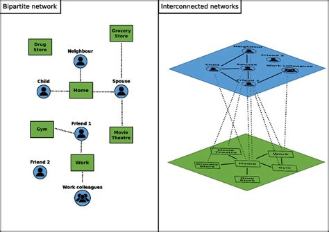 Hypothetical Examples Of A Bipartite Network And A System Of