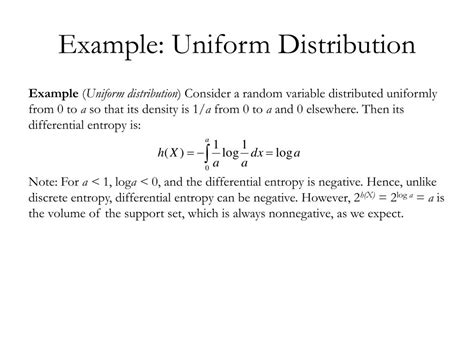 Ppt Differential Entropy Powerpoint Presentation Free Download Id