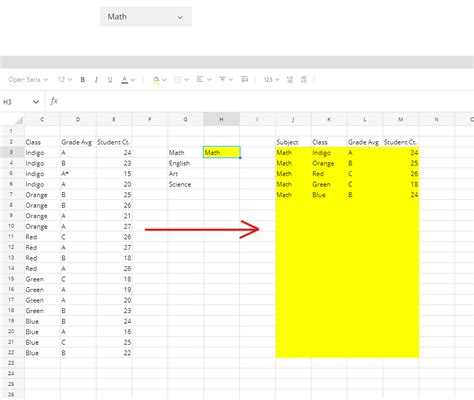 Filtering Data Using Filtered Rows Squirrel How To Articles