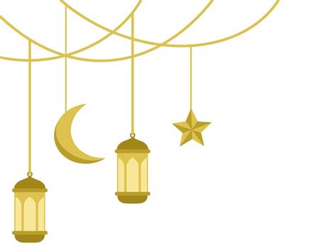 El Marco De La Linterna Ramadhan Kareem El Fondo Vector Premium