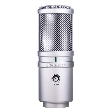 Superlux Usb Microphone E205u Heartbeat Worship