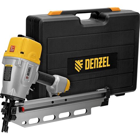 Пневматический нейлер Denzel pn2190 для гвоздей sn21 от 50 до 90 мм ...