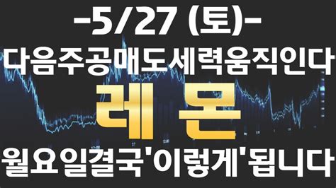 레몬 레몬주가 레몬주가전망 레몬주식 레몬주식전망 레몬전망 레몬목표가 레몬분석 Youtube