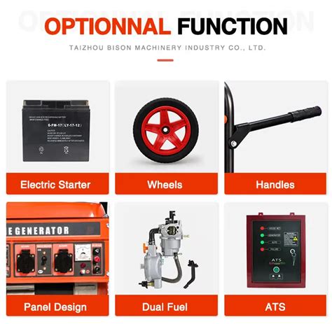 Bison Importing 110v 220v 192f Single Phrase 18hp 8000w Electricity