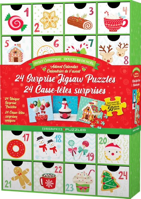 Eurographics Advent Calendar 24 X 50 Pieces Standard 01 2 100