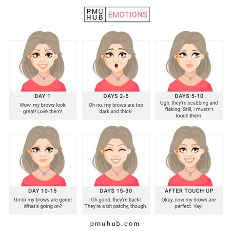 Microshading Healing Process Day By Day What To Expect