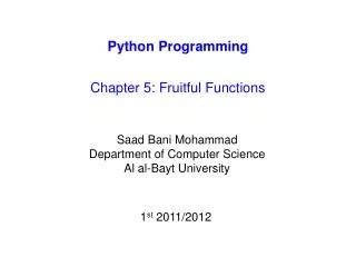 PPT Learning Python Powerful Object Oriented Programming By Mark