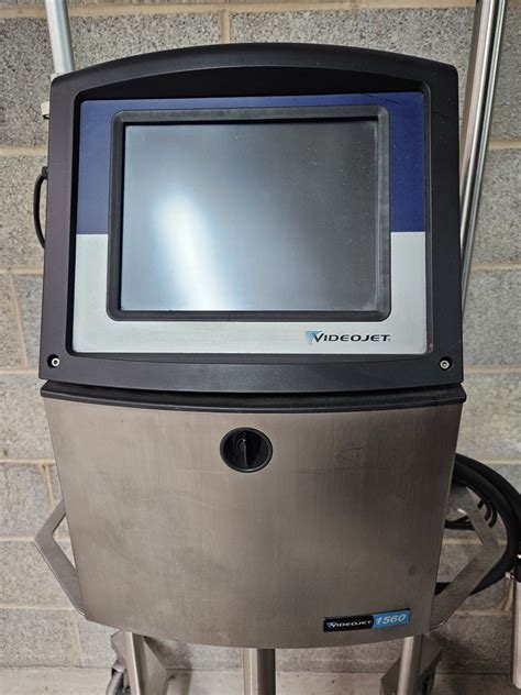 Unused Videojet 1560 Ink Jet Coder Process And Packaging Machinery