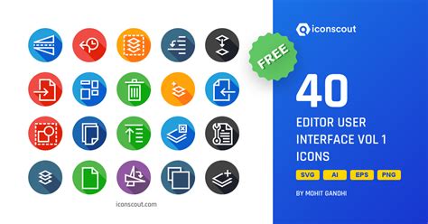 Download Editor User Interface Vol 1 Icon Pack Available In SVG PNG Icon Fonts
