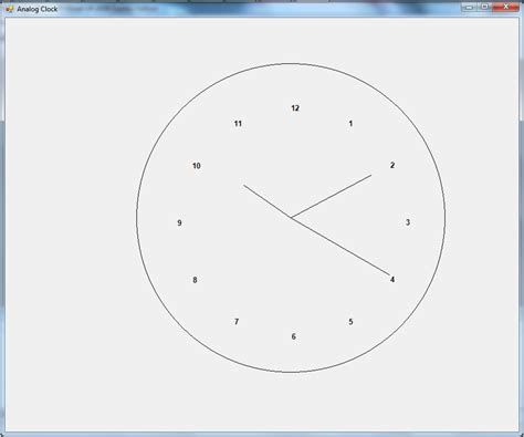 Design An Analog Clock Using C Graphics Features Learn With Vikas Suhag Learn With Vikas Suhag