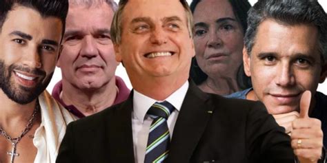 Veja quem são os famosos que apoiam Bolsonaro
