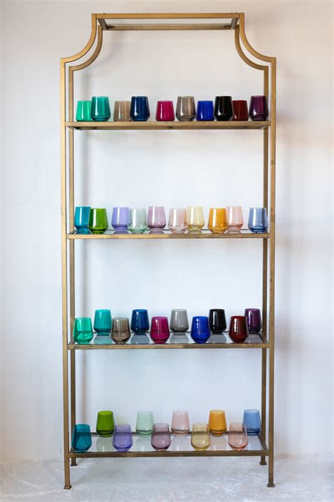 Stemless Wine Estelle Colored Glass