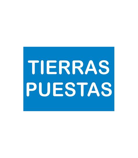 Señal De Riesgo Eléctrico Tierras Puestas Solo Texto Sekureco
