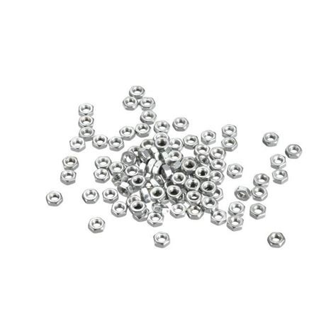 Sourcing Map Écrous Hexagonaux Écrou Grossier Filetage Métrique M3 X