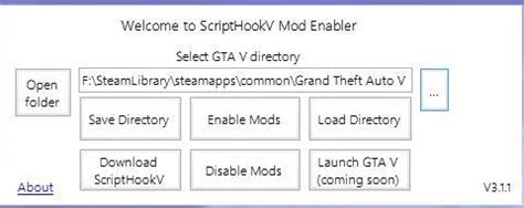 ScriptHookV Mod Enabler GTA Mods Com