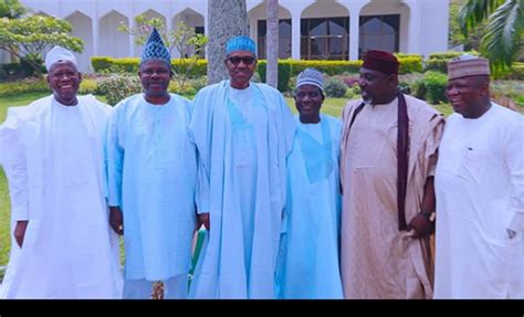 Photos Apc Govs Meet Buhari Punch Newspapers