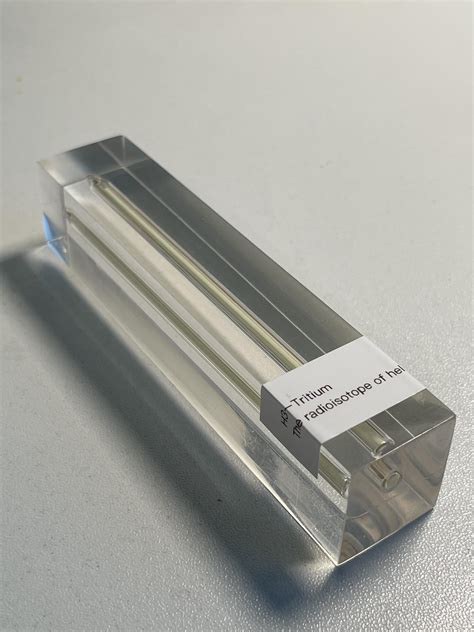 Technetium 99 Extracted From A Large Piece Of Pertechnetate Compound And Mounted In The Center