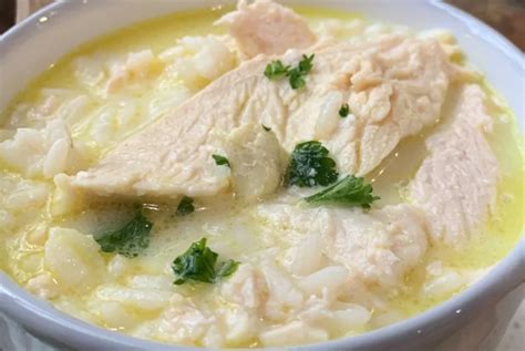 Demos Chicken And Rice Soup Recipe Wasian Cookery