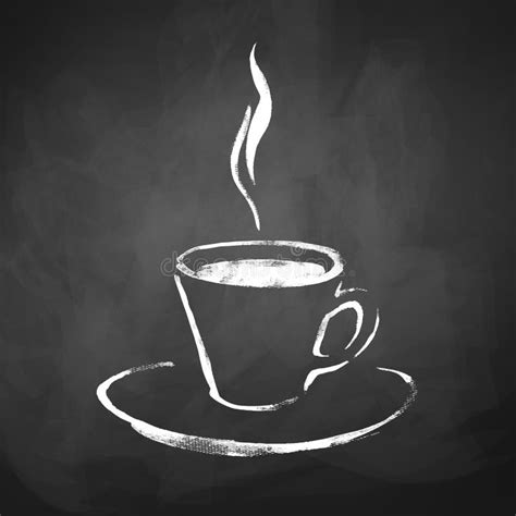 Kaffeetasse Mit Dampf Vektor Abbildung Illustration Von Steigen 13757751