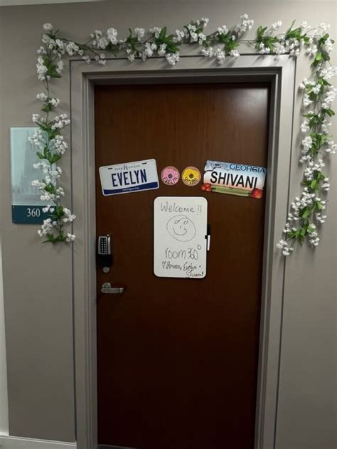 Aesthetic Room Door Decor