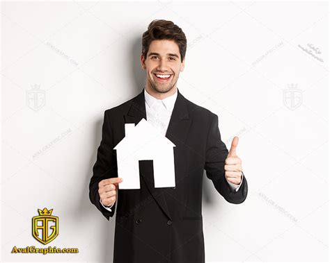 عکس با کیفیت مشاور املاک با موضوع ماکت ملک دو بعدی