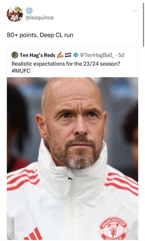 Centro On Twitter By The End Of This Transfer Window Erik Ten Hag