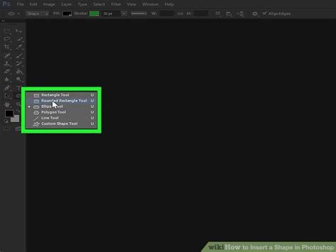 How To Insert A Shape In Photoshop Steps With Pictures