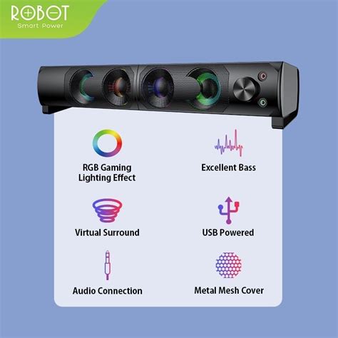 Jual Robot Rs300 Gaming Speaker Shopee Indonesia