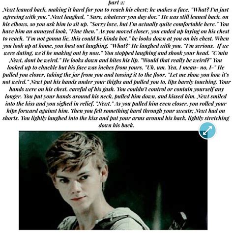 Newt Imagine Part 2 Maze Runner Funny Maze Runner Movie Newt Imagines