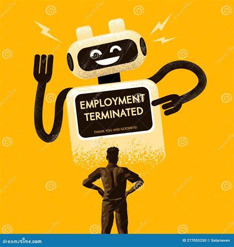 Ai Replacing Jobs Illustration Ai Revolution Robot Coder At Work The Future Of Coding