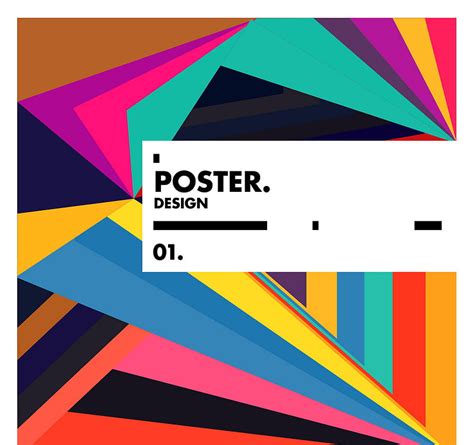 ลวดลายเรขาคณิตสีสันสดใสสำหรับเวกเตอร์โปสเตอร์และแบนเนอร์ Eps Ai Uidownload