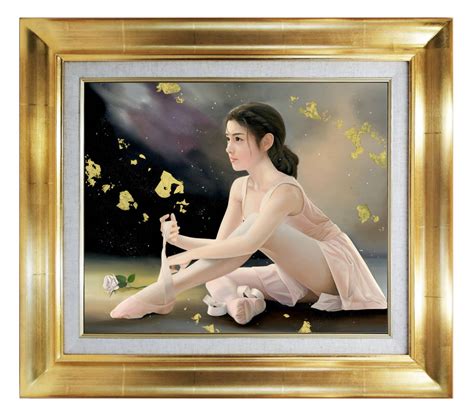 Yahoo オークション 真作【希望への光】油彩 油絵 手描き限定1作品