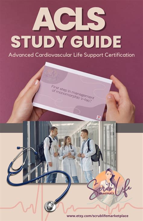ACLS Algorithm Flashcards Advanced Life Support Healthcare ACLS