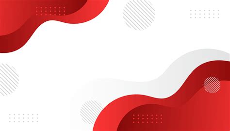 Modern Gradient Red Abstract Memphis Style With Geometric Background Vector Illustration