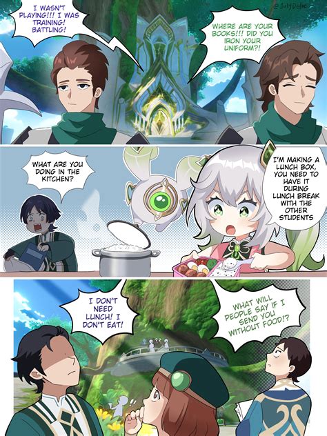 Scaramouche Nahida And Wanderer Genshin Impact Drawn By Julydelic Danbooru