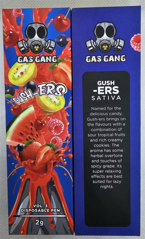 Gas Gang Vape Pen Gushers 2 Gram Pen Smokey Dreams