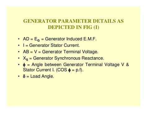 Generator Capability Curve