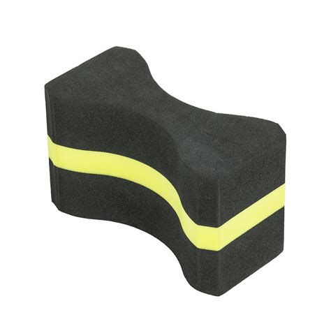 Pull Buoy De Natation 500 Taille M Noirjaune Noir Fum Jaune Acide