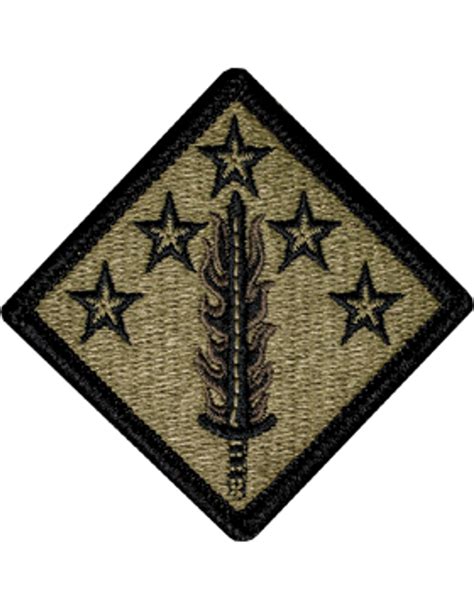 20th Support Command Multicam Ocp Velcro Patch Military Depot
