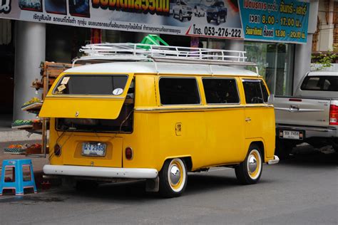 무료 이미지 봉고차 택시 수송 노랑 Vw 버스 옛 타이머 권위 있는 불량배 소형 버스 T2 숭배 T1