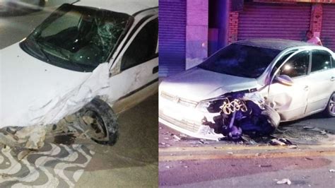 Vídeo Motorista Com Sinais De Embriaguez Causa Acidente Envolvendo 2
