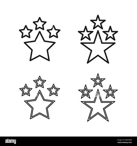 Five Star Rating Symbol Customer Satisfaction And Quality Feedback